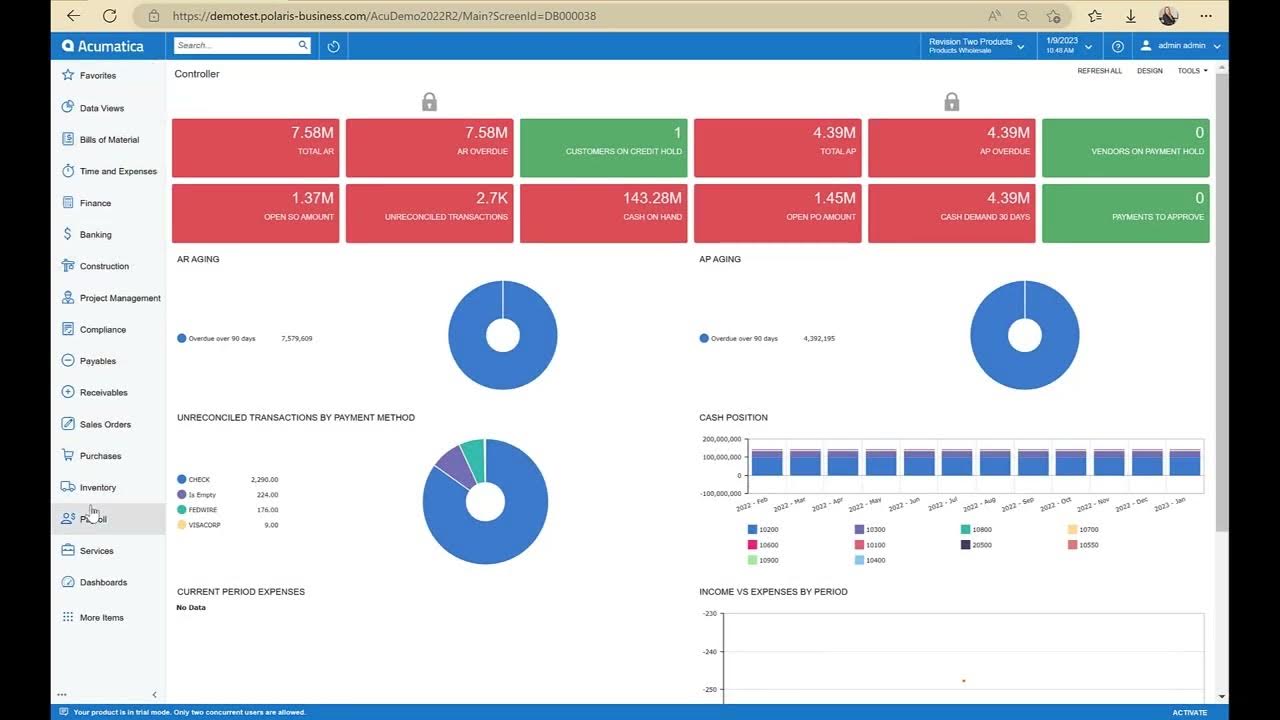 Configuring an Acumatica Workspace (Part 1) - YouTube
