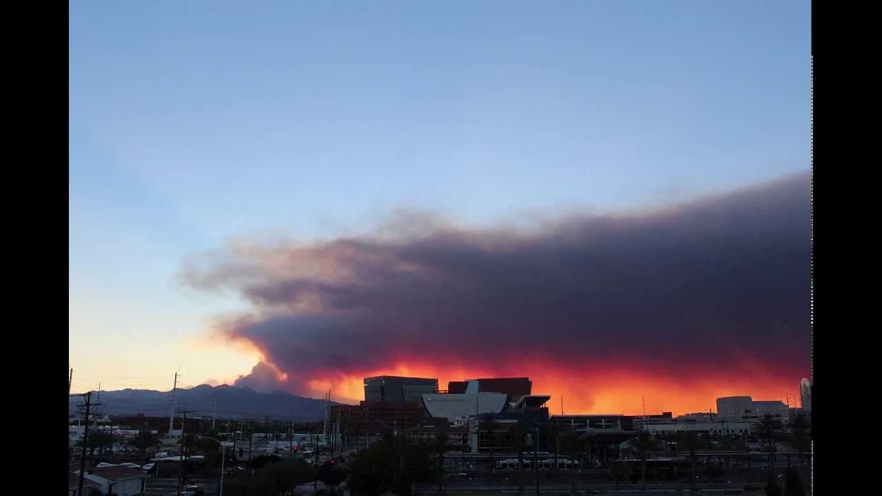 Las Vegas Carpenter 1 Fire Time-lapse - YouTube
