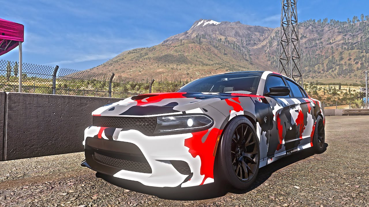 FH5 | Charger SRT Hellcat Cruise - RTX 3060 - Steering Wheel Gameplay ...