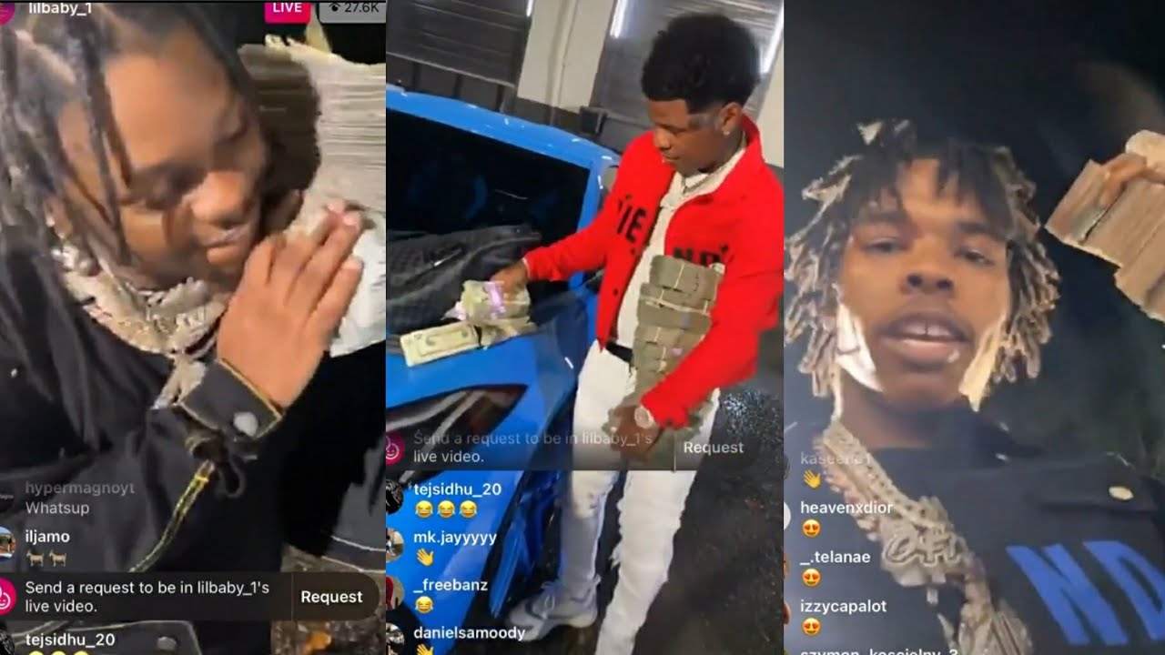 lil baby live instagram with 42 dugg rylo rodriguez - YouTube
