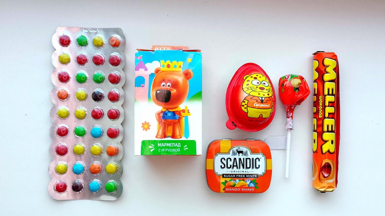 Satisfying video ASMR🍡Pills or Candies? A surprise box - YouTube