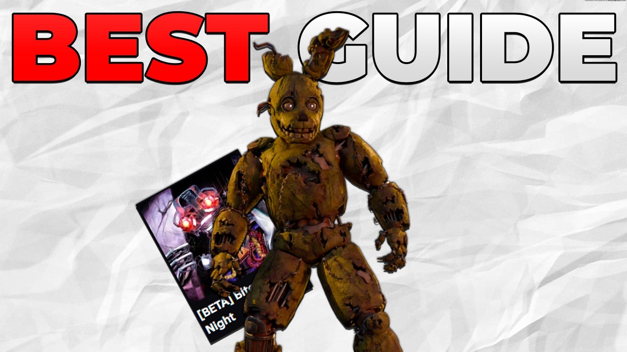 A FULL GUIDE to Springtrap in Bite By Night (The Rotten) - YouTube