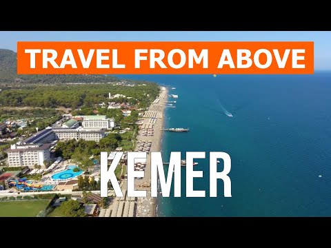 Kemer, Turkey | Beaches, vacations, tourism, sea, places, trip, nature, landscapes | 4k drone video