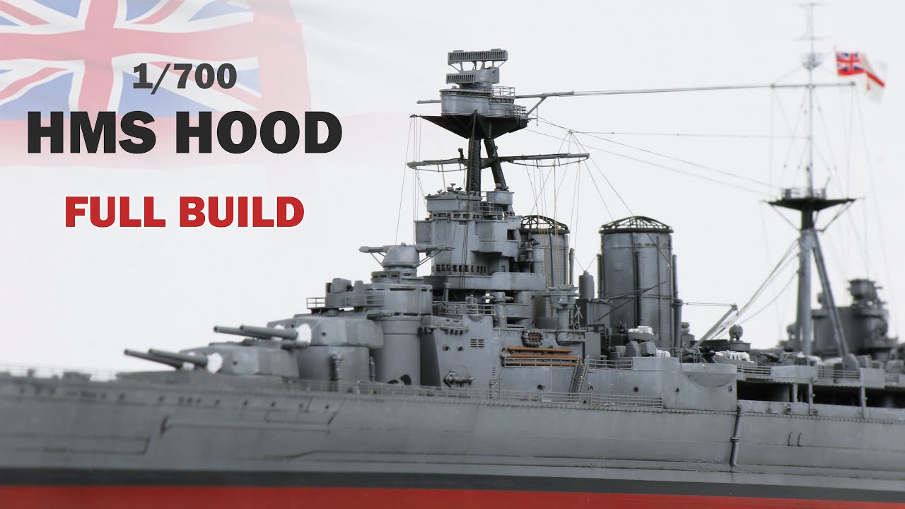 Trumpeter 1/700 Scale HMS Hood 1941 Flagship Finescale, 52% OFF