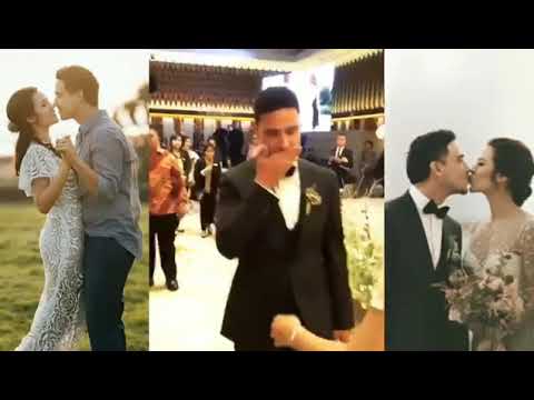 Ciuman mesra raisya dengan pacar yang sekarang jadi suami