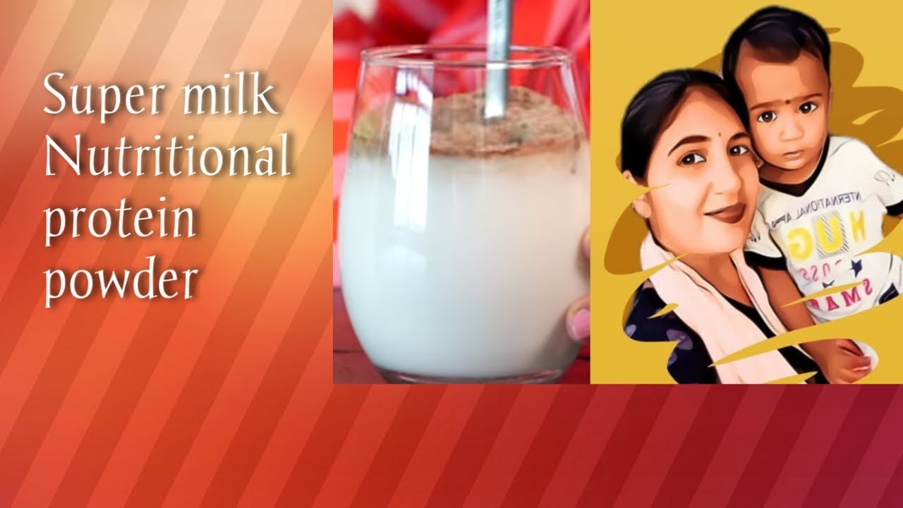 Super milk Nutritional protein powder in homemade 🍫🥛😋 yummy test 👍🏻😋# ...
