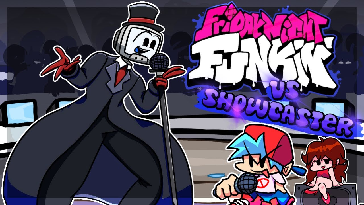 Friday Night Funkin VS Showcaster Mod + Cutscene (DEMO) (HARD) - YouTube