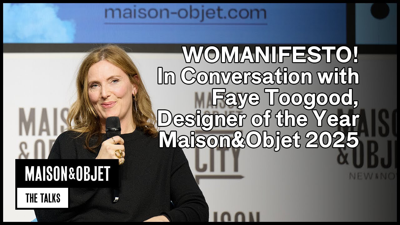 WOMANIFESTO! In Conversation with Faye Toogood, Designer of the Year ...