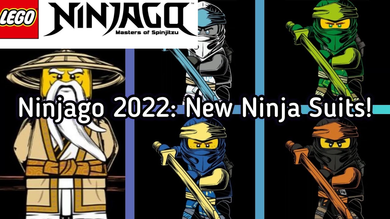 Lego Ninjago 2022 Ninja Suits