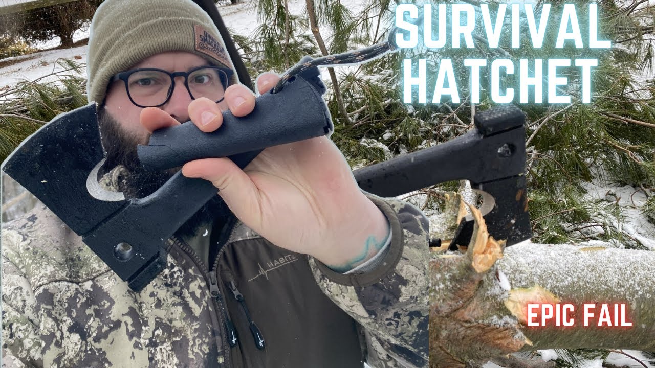 Cheap TEMU Survival Hatchet Review, EPIC FAIL??!! - YouTube
