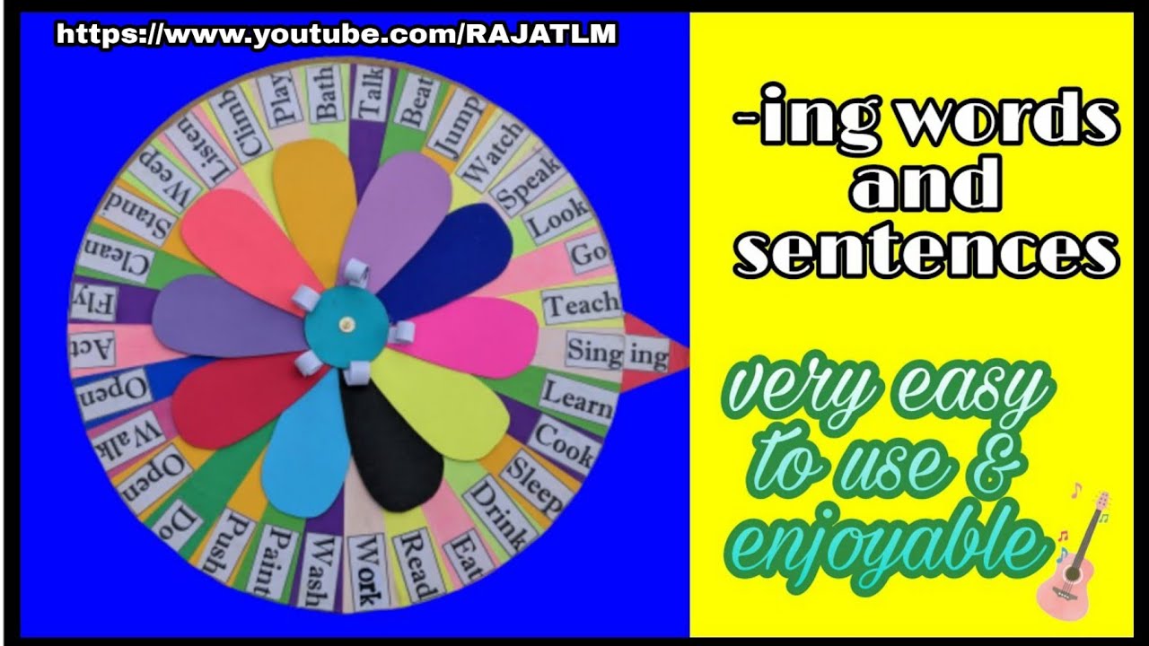 Formation Of Ing Words And Sentences Tlm YouTube formation-of-ing-words-and-sentences-tlm-youtube