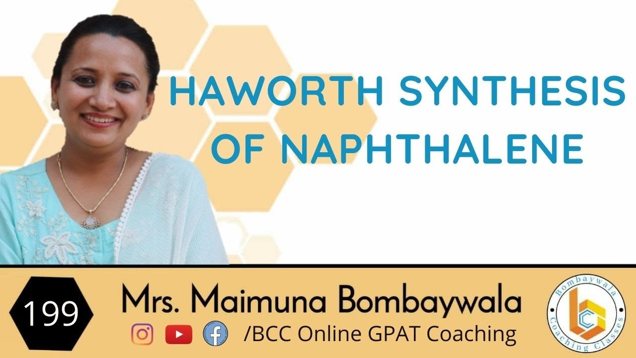 #Polynuclear_hydrocarbons 12 || synthesis for naphthalene || #MOP2 ...