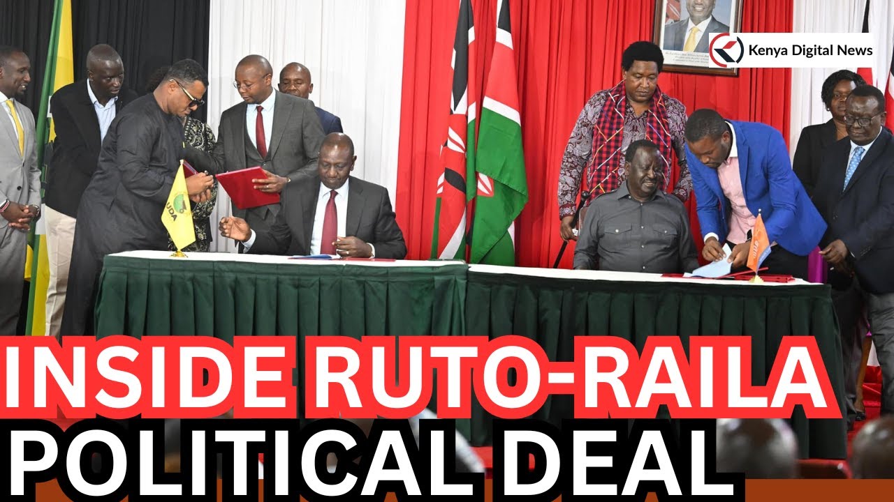 Ruto-Raila Political Pact: This is the DEAL! - YouTube