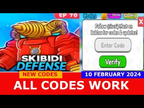 *ALL CODES WORK* [🔮 Traits!] Skibidi Tower Defense ROBLOX | NEW CODES ...