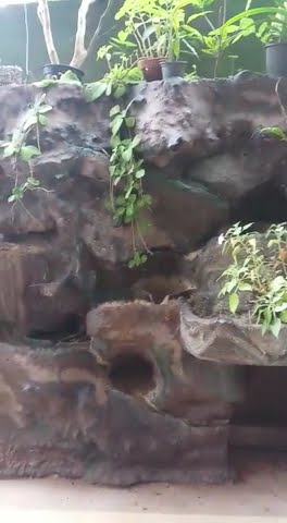 Beautiful Waterfall Aquarium Very Easy \ For Your Family Garden - YouTube
