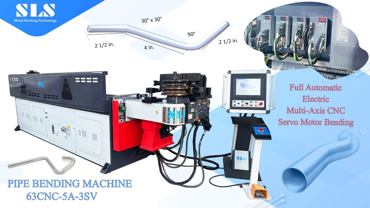 Multi-Stacks All Electric Tube Bender 5 Axis Multi Layer Pipe Bending ...