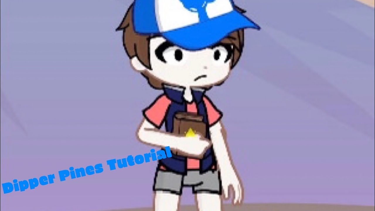 Dipper pines gacha life 2 tutorial - YouTube