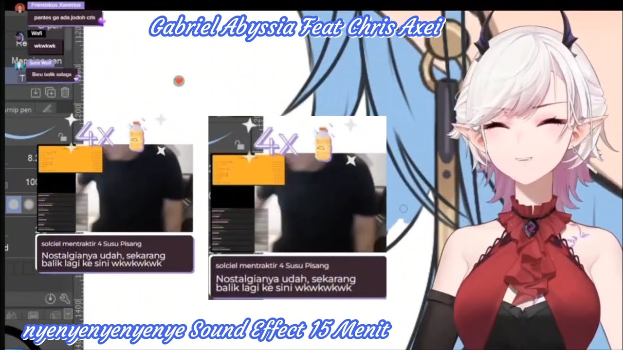 Gabriel Abyssia Feat Chris Axei : Nyenyenyenyenye Sound Effect (15 ...
