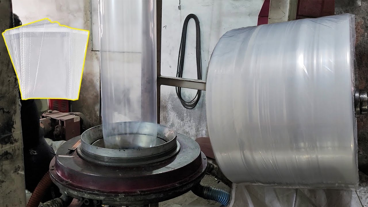 How Packing Plastic Rolls Is Made - YouTube