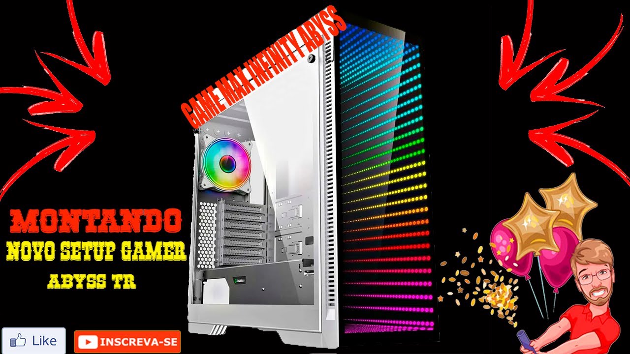 Gabinete Game-Max Infinity Abyss TR ( NOVO SETUP GAMER)! - YouTube