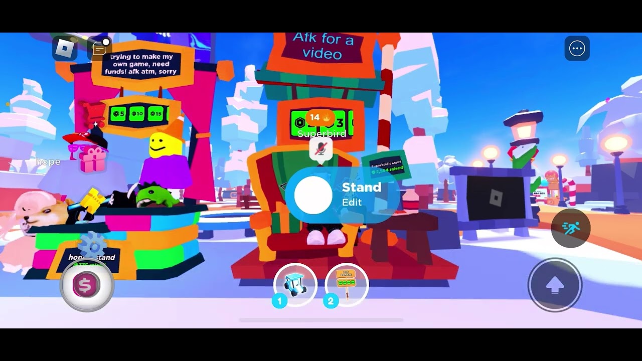 Afk to see how much robux I can raise - YouTube