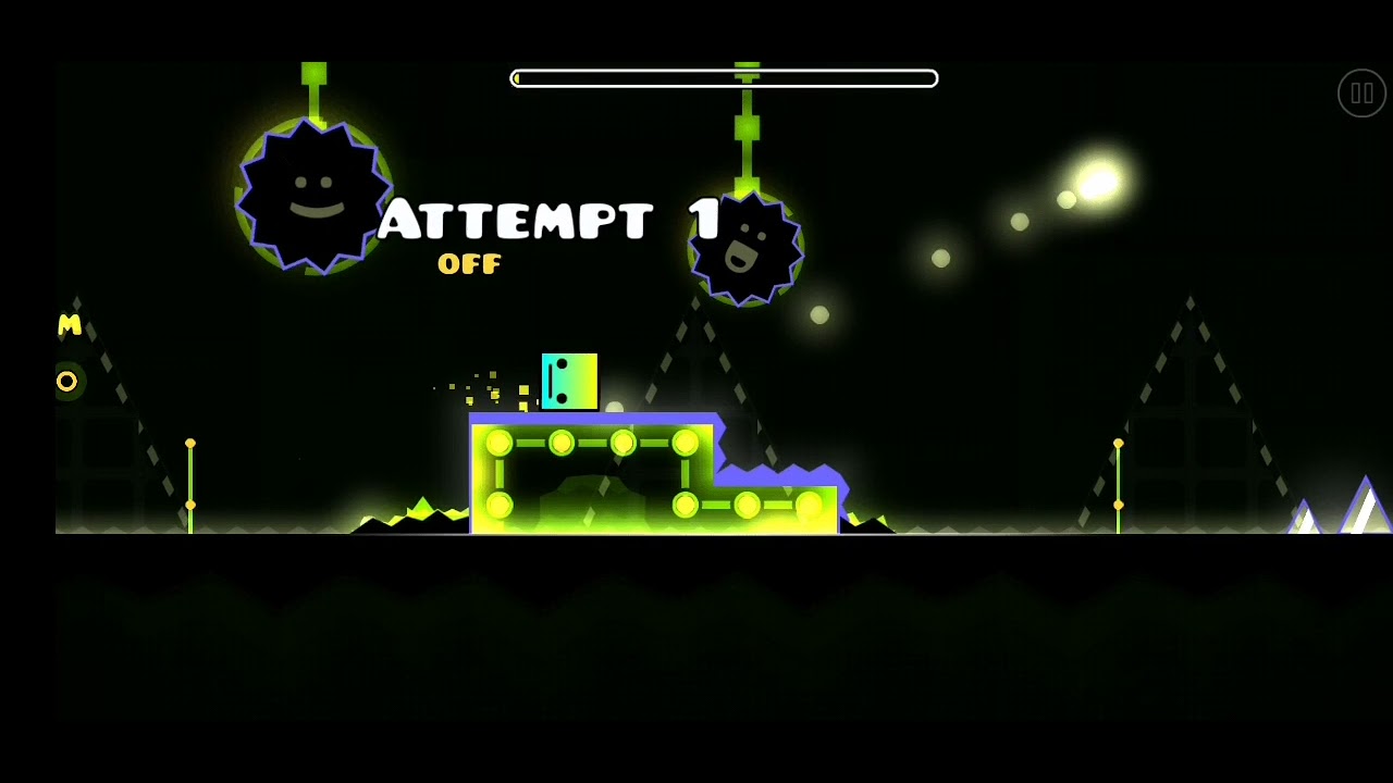 Geometry Dash - Rising - Hard level complete - YouTube