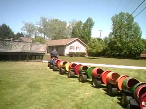 Enjoyable Playthings Tractor Train Ride