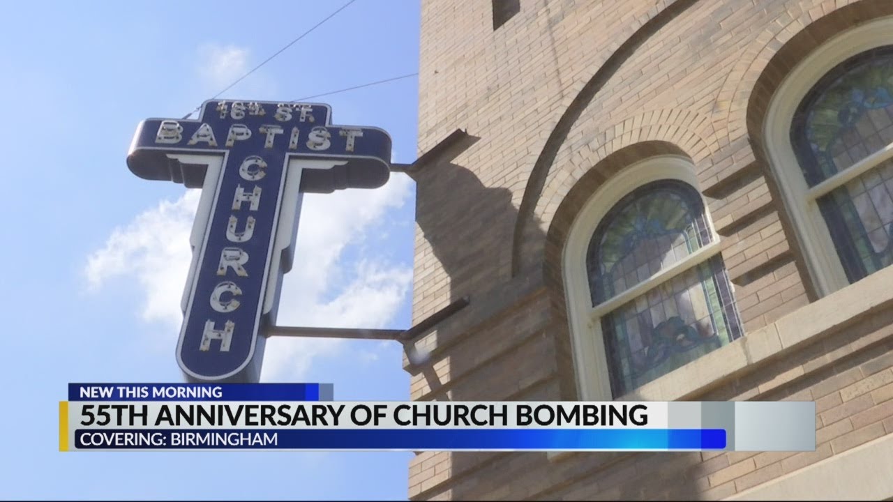 55th anniversary of 16th Street Baptist Church bombing - YouTube