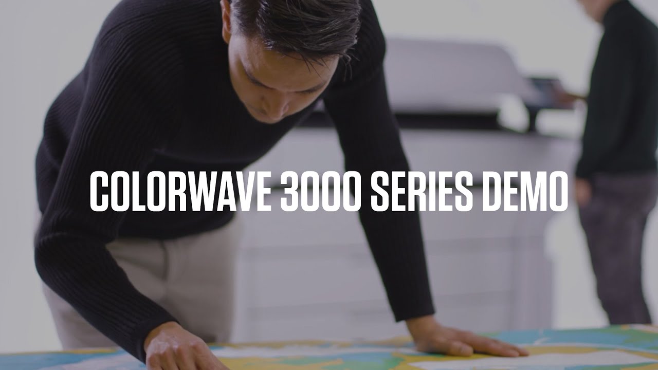 ColorWave 3000 series Full Demo - YouTube