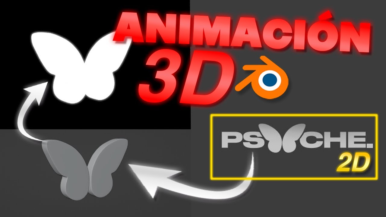 COMO MODELAR y ANIMAR un LOGO 2D en 3D en BLENDER! - YouTube