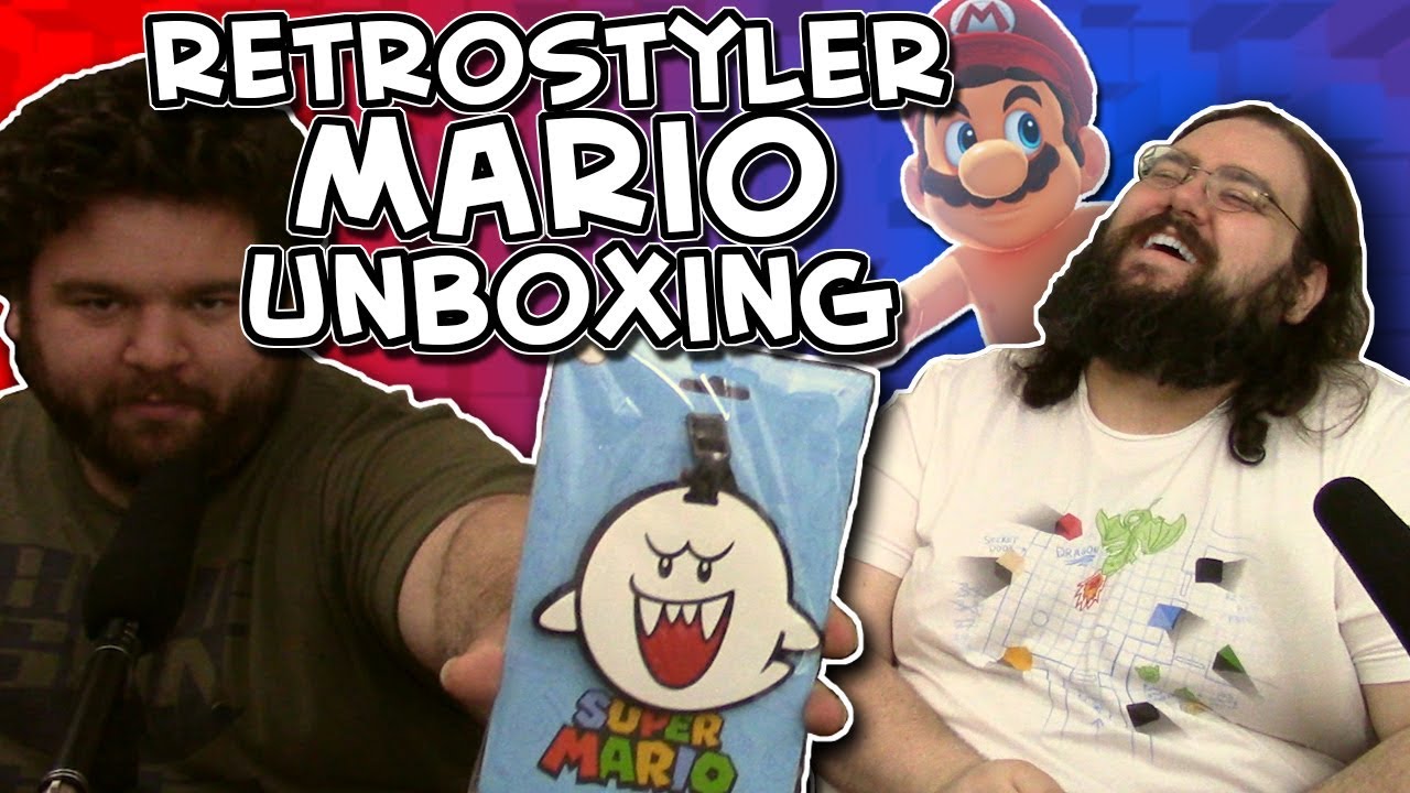 Retro Styler Mario Fanbox Unboxing! - Instant Replay Vlog - YouTube
