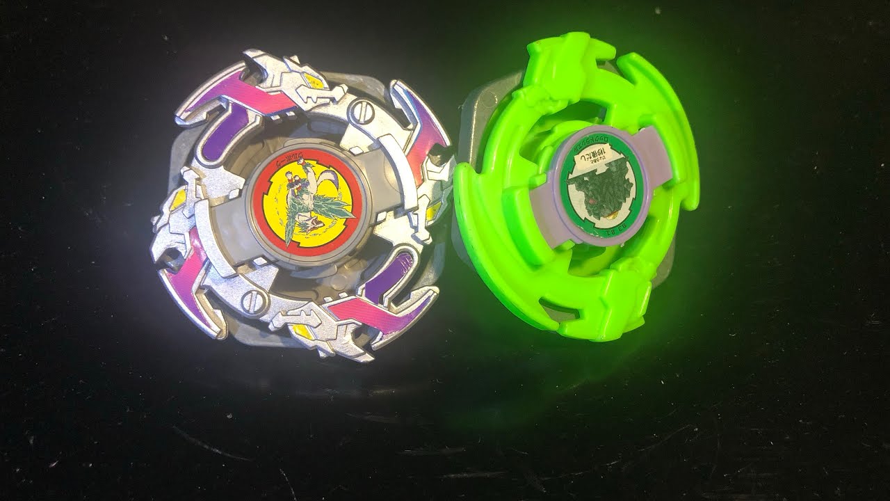 Beyblade Battle: Wolborg vs Jumping Base Driger - YouTube
