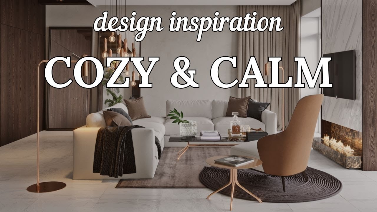 Cozy & Calm Living Room Decorating Ideas | MODERN LIVINGROOM DECOR ...