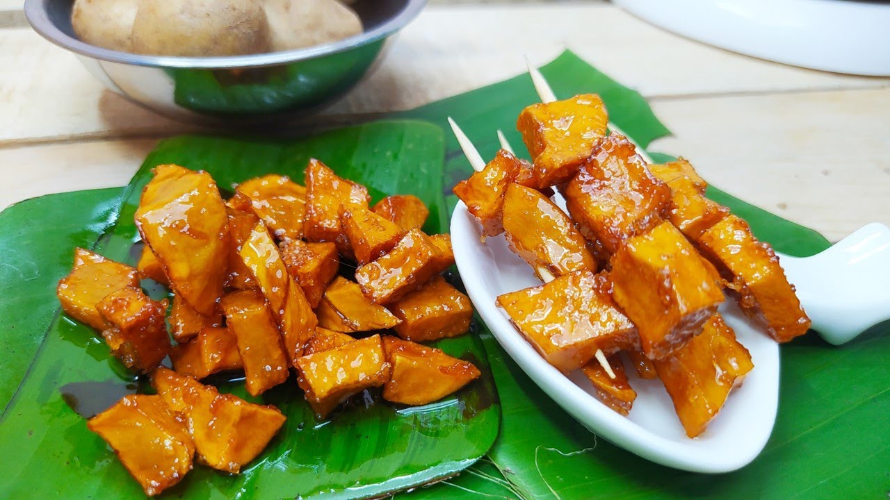 HOW TO MAKE FILIPINO SWEET POTATO CUE | REAL MINI KAMOTE CUE | SUCHIN'S ...