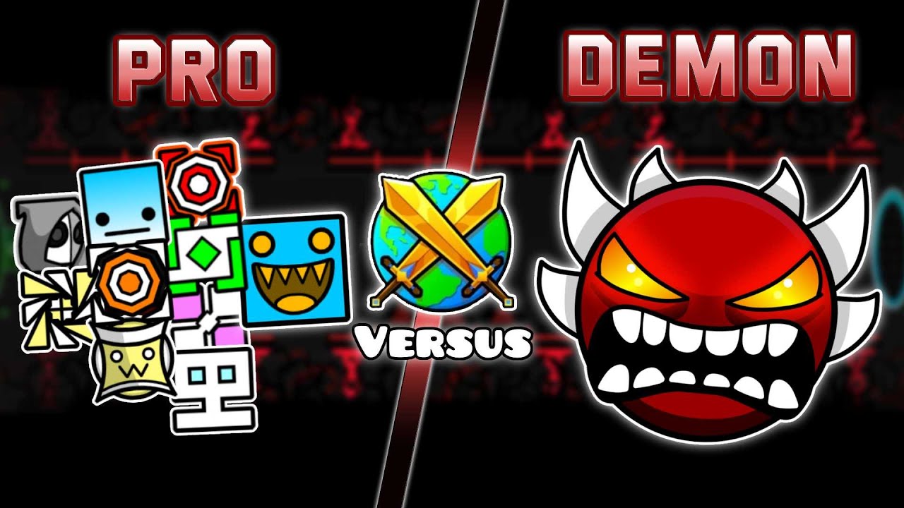10 PRO PLAYERS VS 1 EXTREME DEMON for $$$ - YouTube