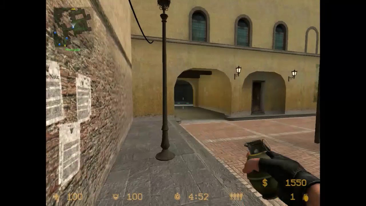 counter strike source/ mapa italy - YouTube