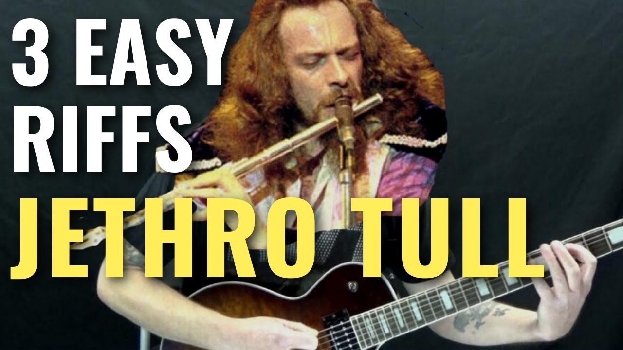 How To Play 3 Fun & Easy Guitar Riffs By Jethro Tull - YouTube