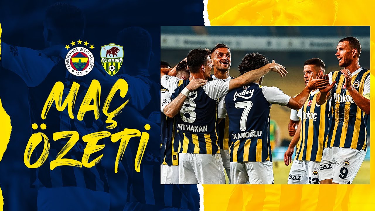 MAÇ ÖZETİ: Fenerbahçe 5-0 Zimbru | Avrupa Konferans Ligi - YouTube