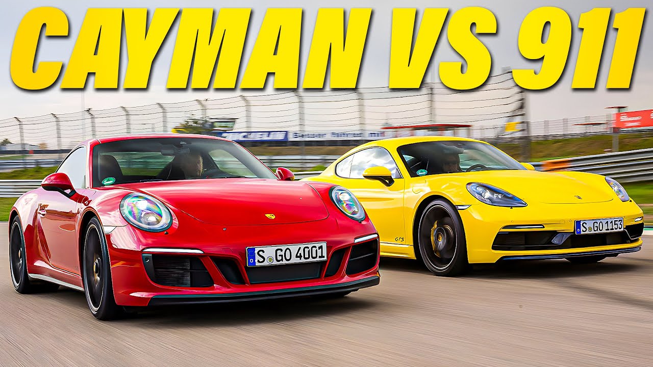INSANE: Cayman vs. 911—Which Porsche Wins? - YouTube