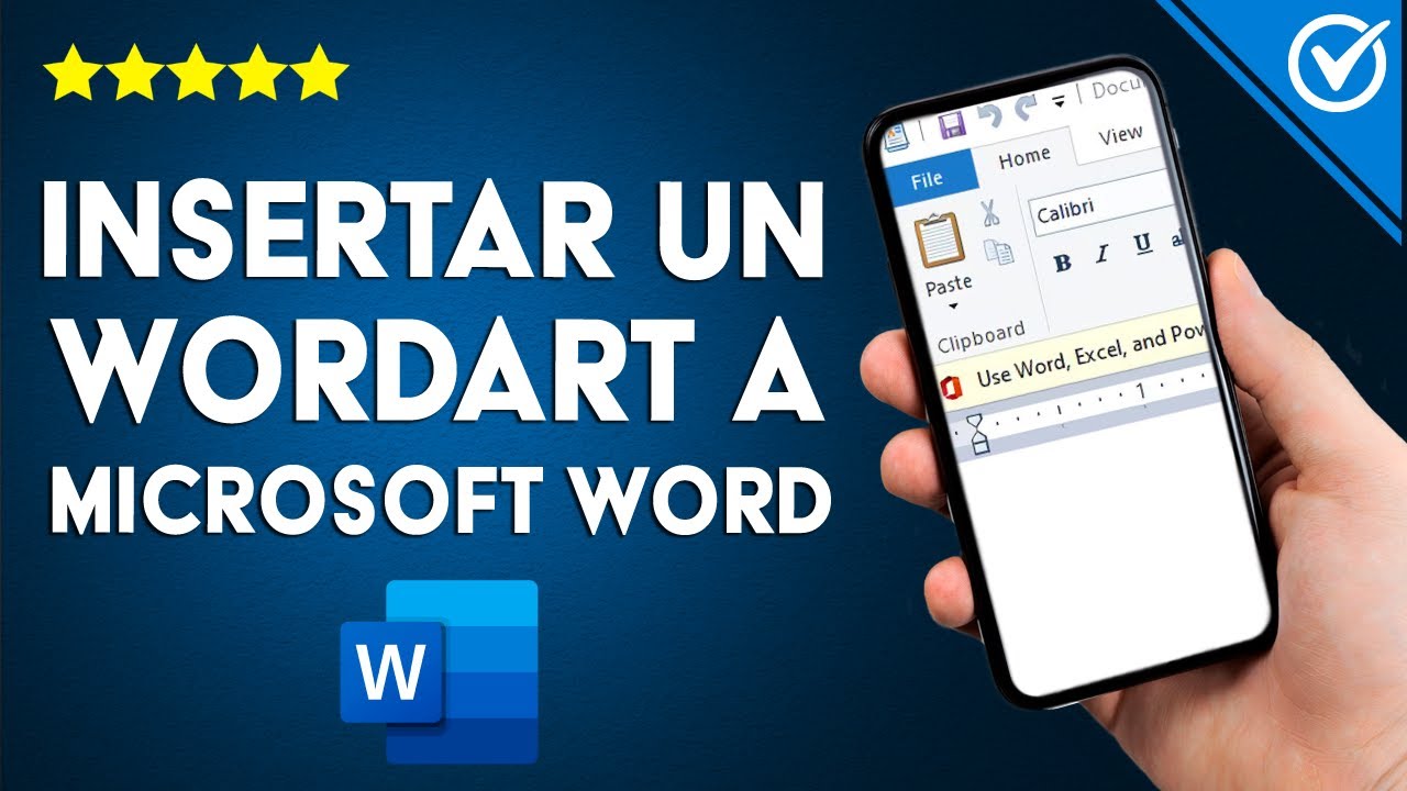 ¿Cómo insertar un Wordart a un texto en MICROSOFT WORD? - Efectos especiales - YouTube