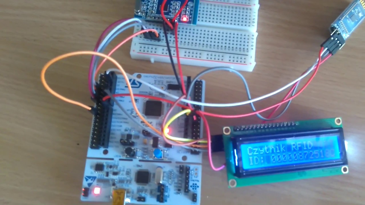 Stm32 Rfid Reader Youtube