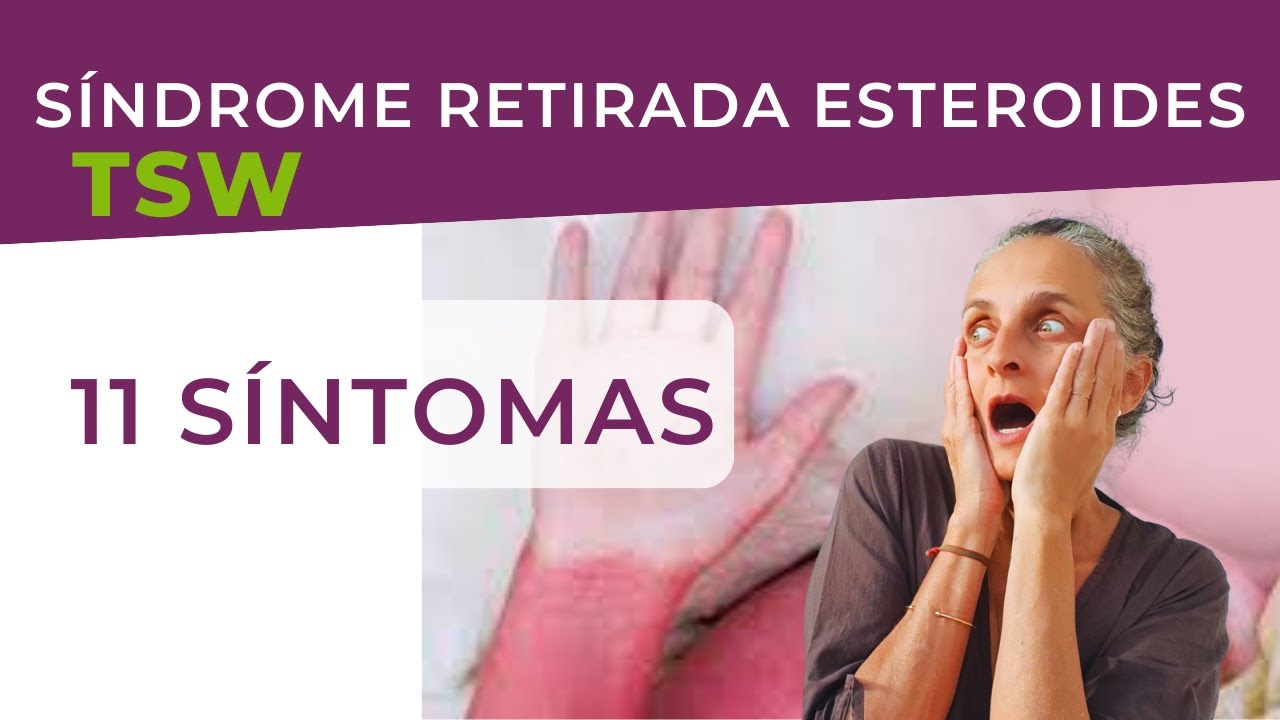 11 signos de TSW Síndrome Retirada Esteroides Tópicos - YouTube