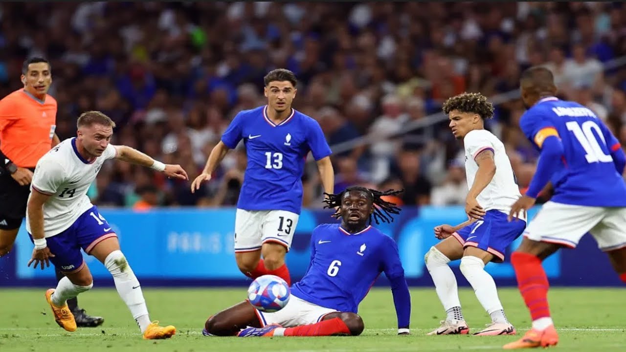 France 3-0 USA: summary, score, goals, highlights | 2024 Olympics ...