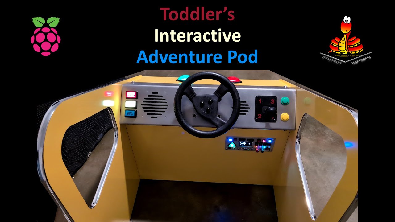 Toddler's Interactive Adventure Pod - YouTube