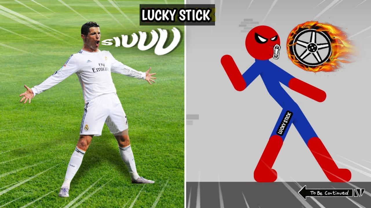 Cristiano Ronaldo vs Stickman | Stickman Dismounting funny and epic ...