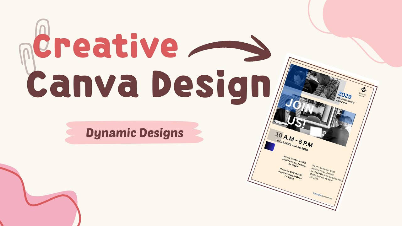 Professional Canva Design| Company Poster/Flyer| Canva Design| Dynamic ...