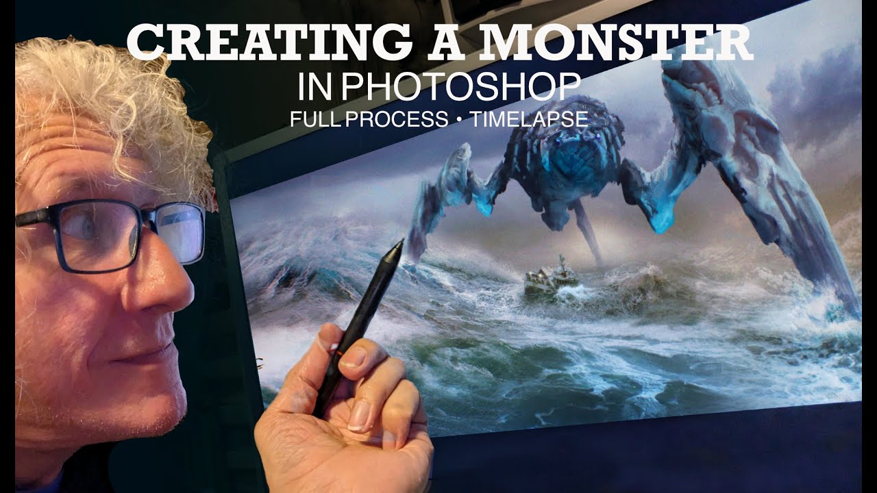 CREATE awesome Creatures FAST with Photobash Techniques! - YouTube