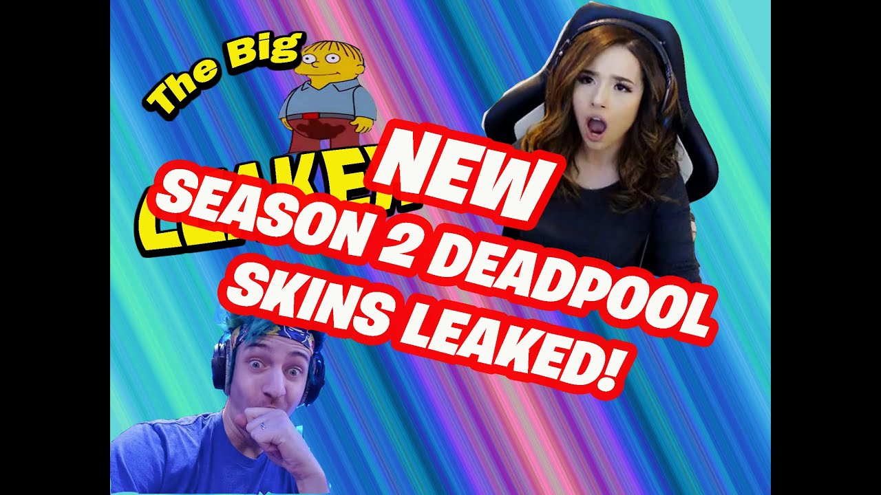 Deadpool skin leaks from new Fortnite update - YouTube