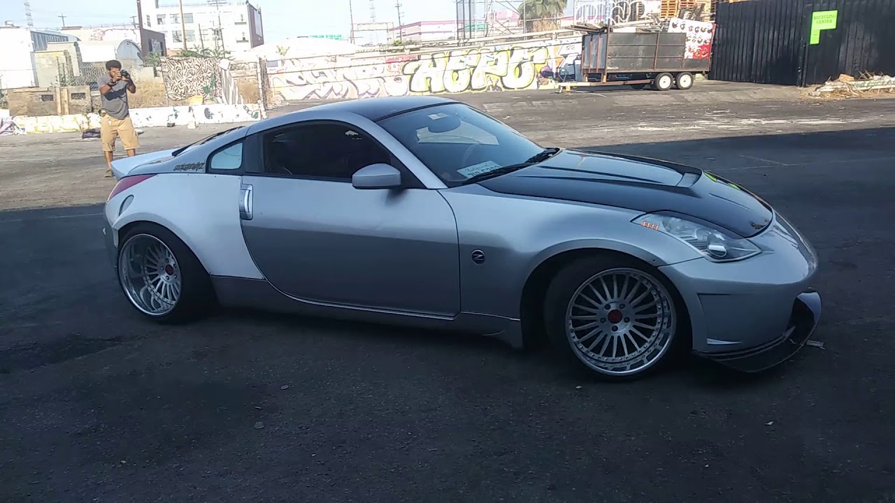 350z Welded Diff. Drift - YouTube