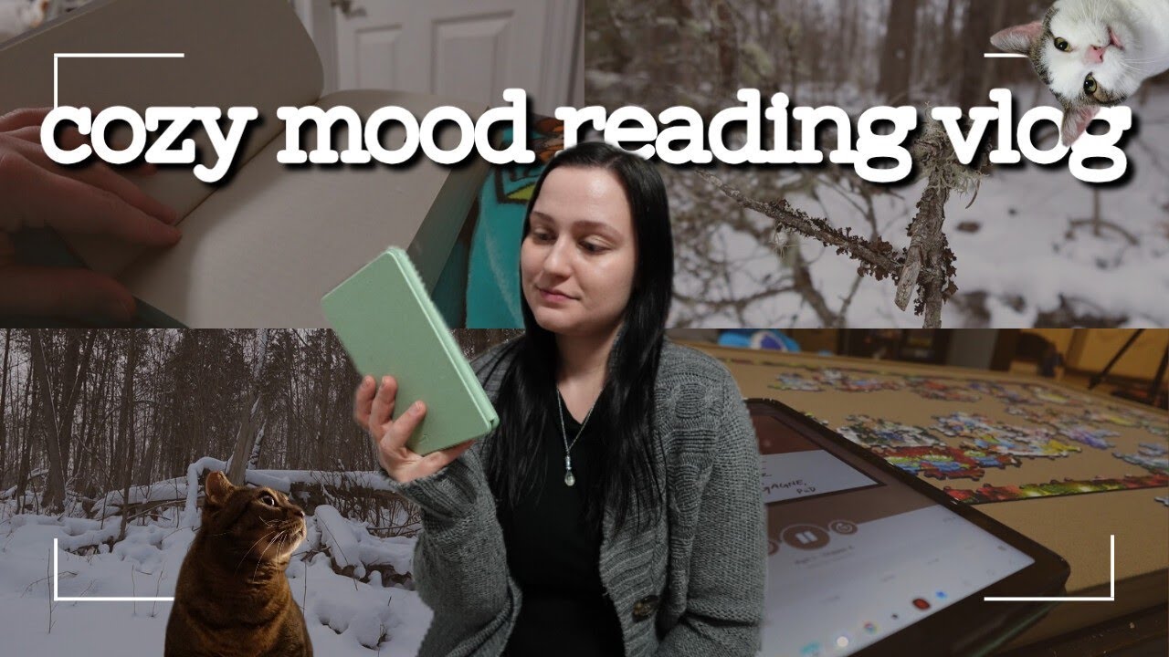 I Made Some Very Strange Reading Choices | Cozy Mood Reading Vlog - YouTube